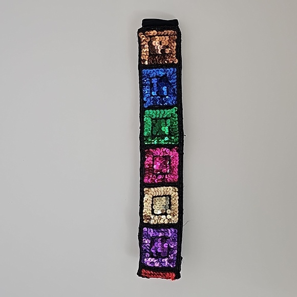 Milor | Accessories | Milor 8s Highly Sequined Belt Cummerbund Womens ...